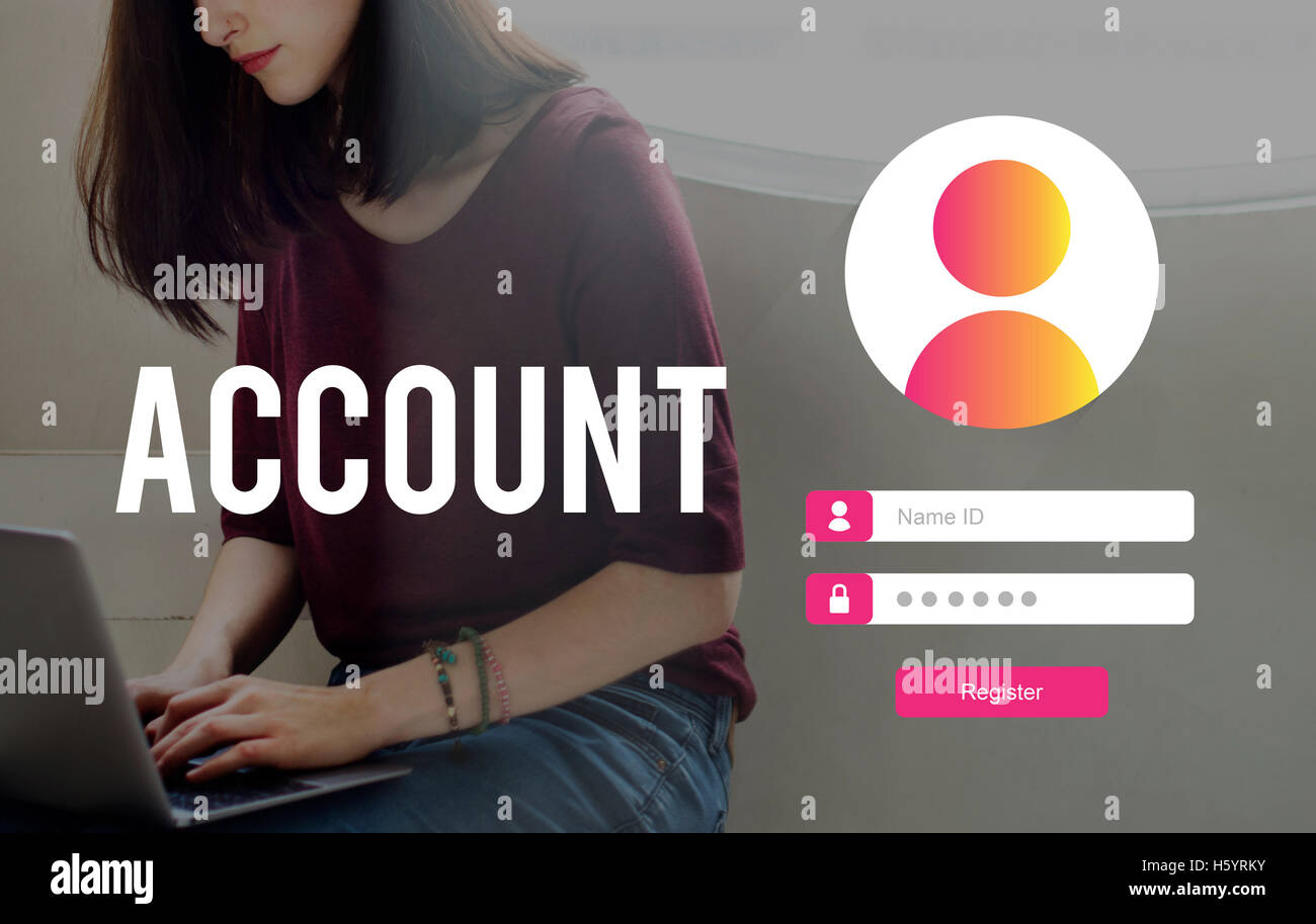 Account Sign In User Password Privacy Concept Stock Photo - Alamy