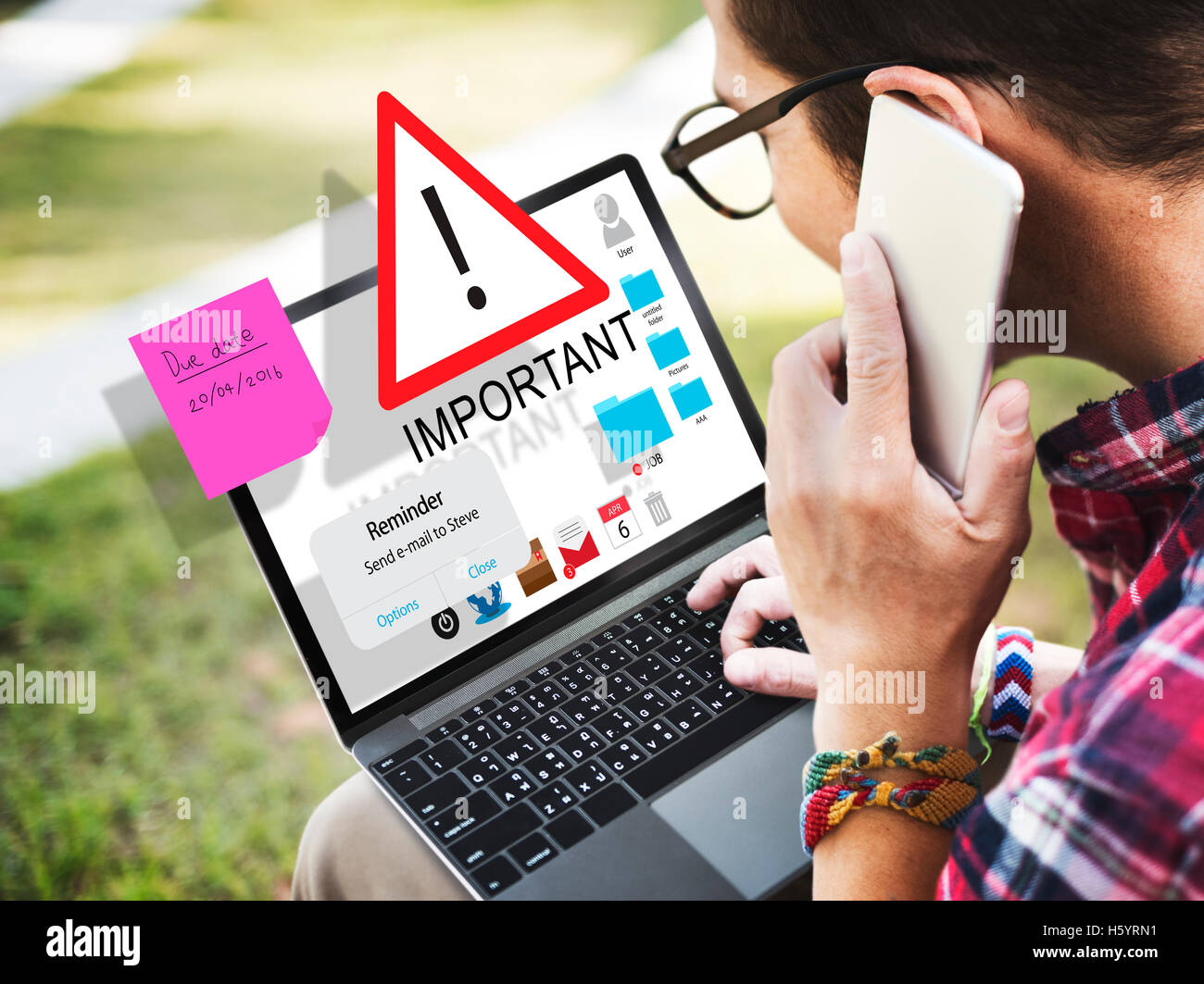 Important Importance Priority Significant Remind Concept Stock Photo ...