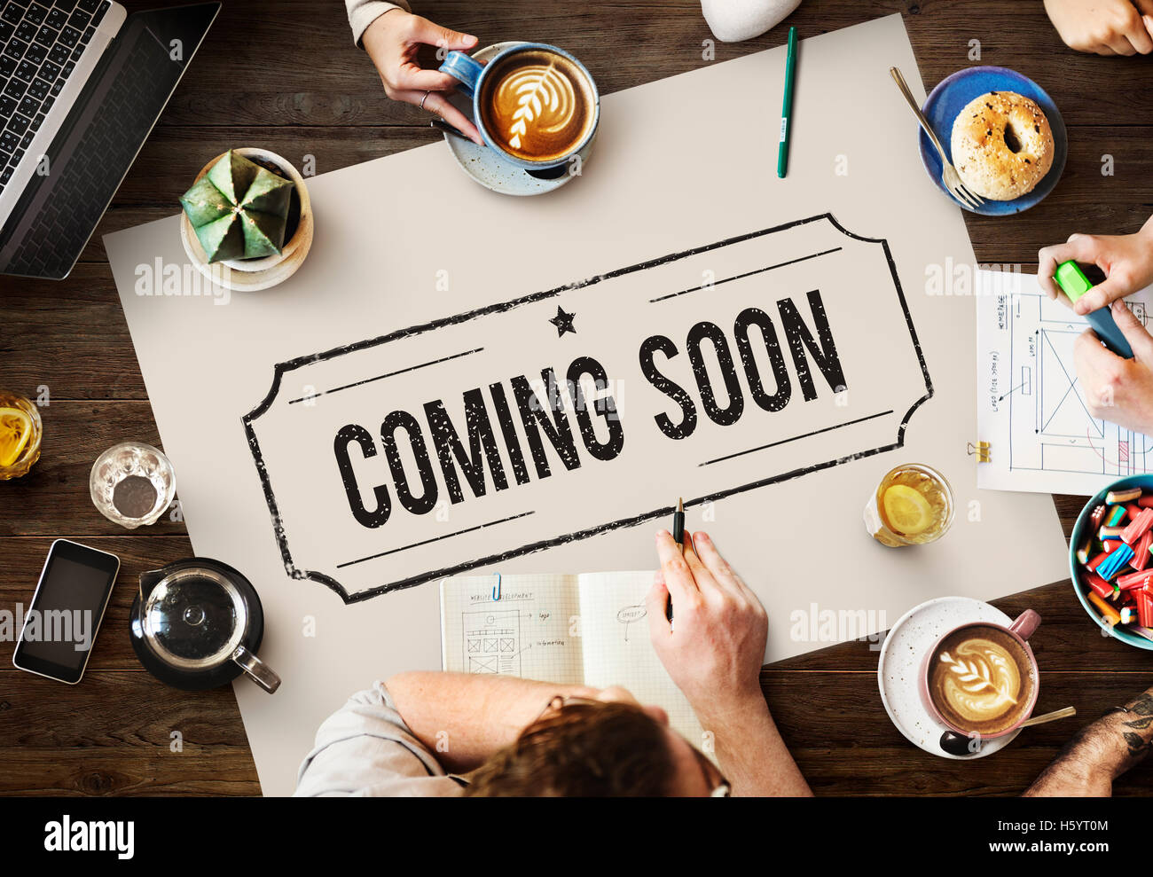 Promotional announcement hi-res stock photography and images - Alamy