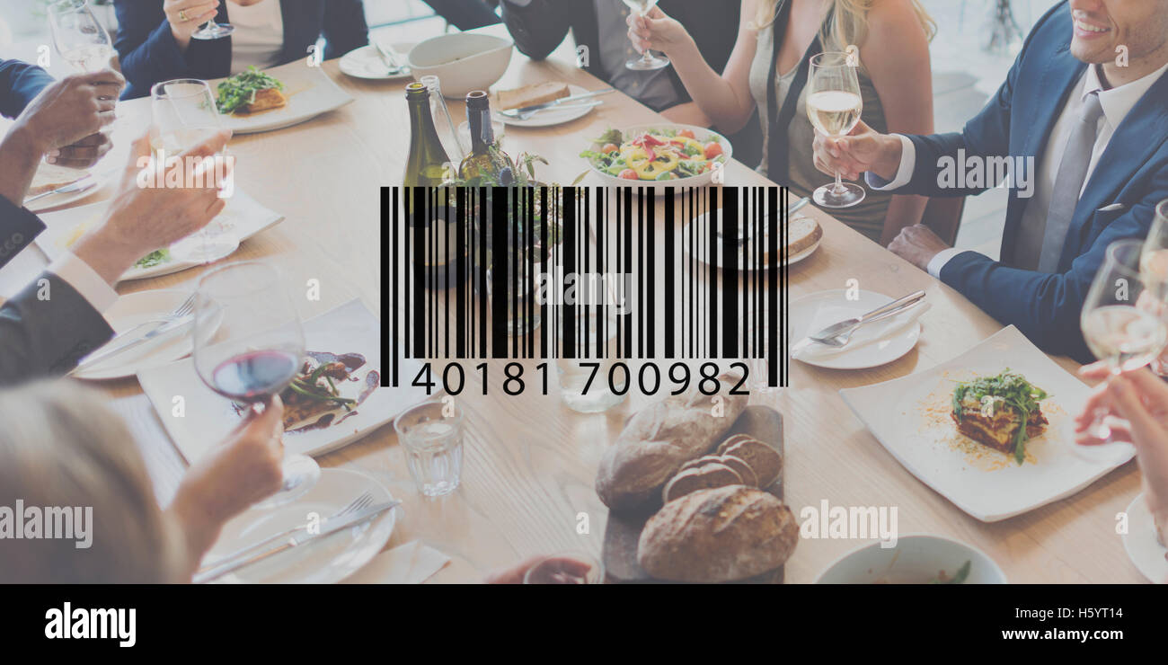 Bar Code Data Identification Encryption Concept Stock Photo - Alamy