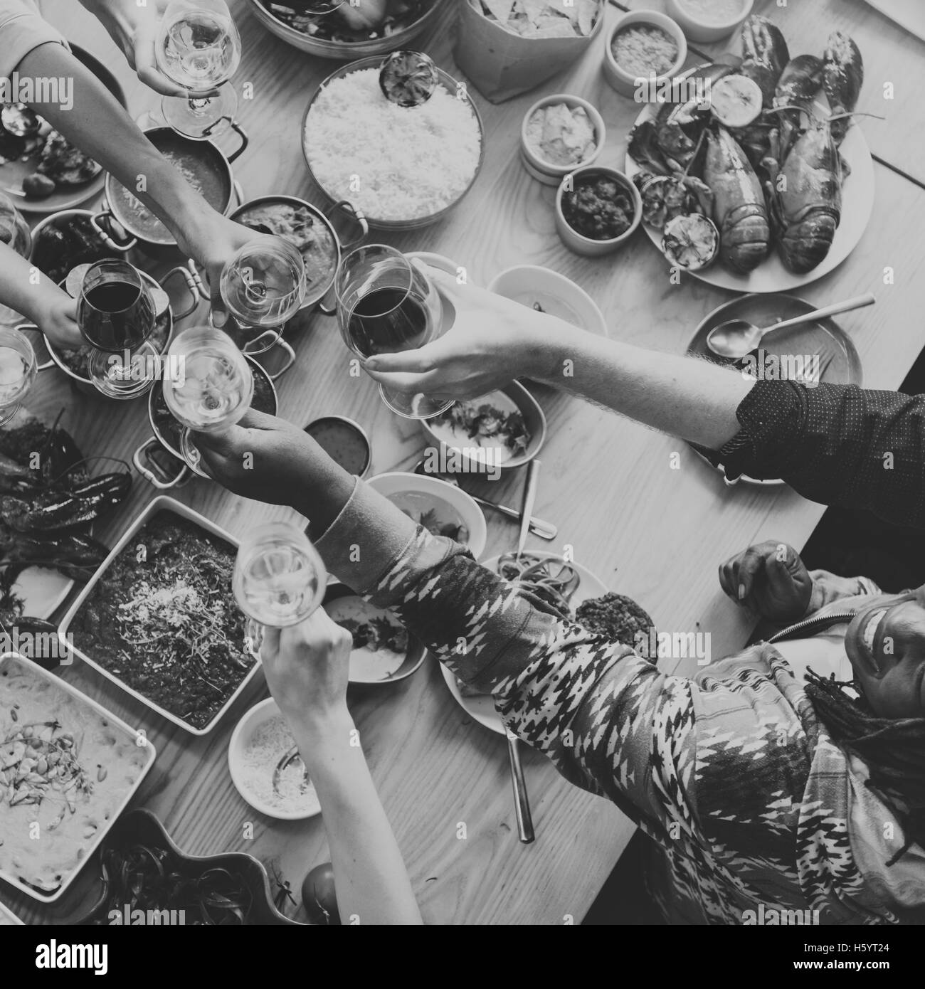 Business Team Celebration Party Success Concept Stock Photo - Alamy