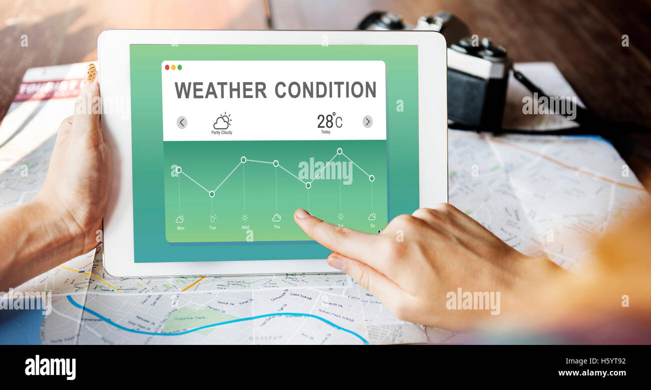 Meteorology map hi-res stock photography and images - Alamy