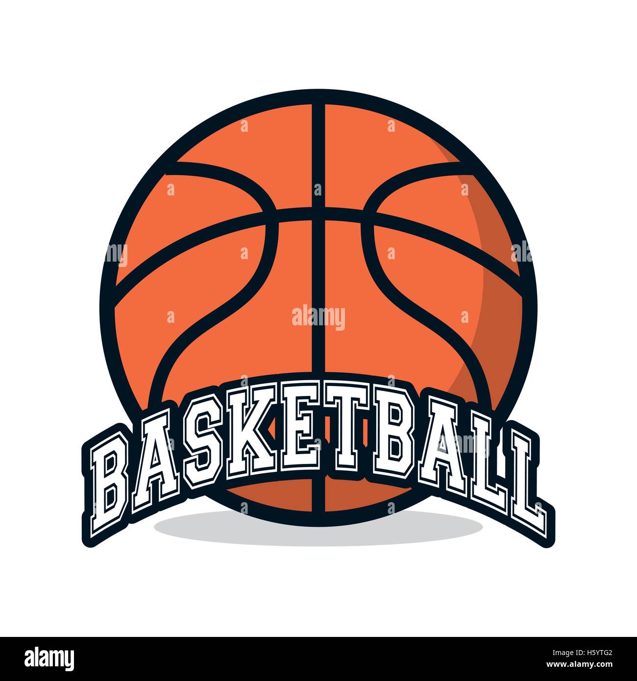 Ball of Basketball sport design Stock Vector Image & Art - Alamy