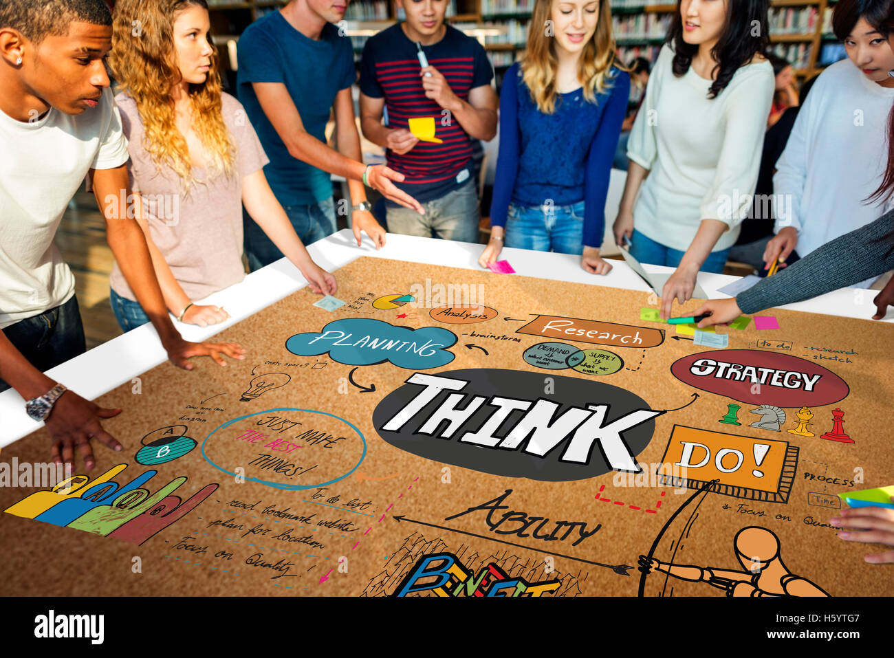 Fresh Ideas Creative Think Design Concept Stock Photo - Alamy