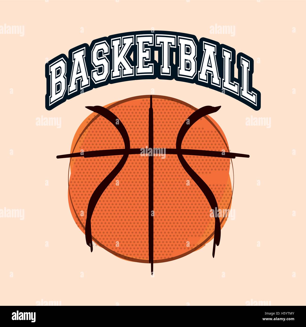 Ball of Basketball sport design Stock Vector Image & Art - Alamy