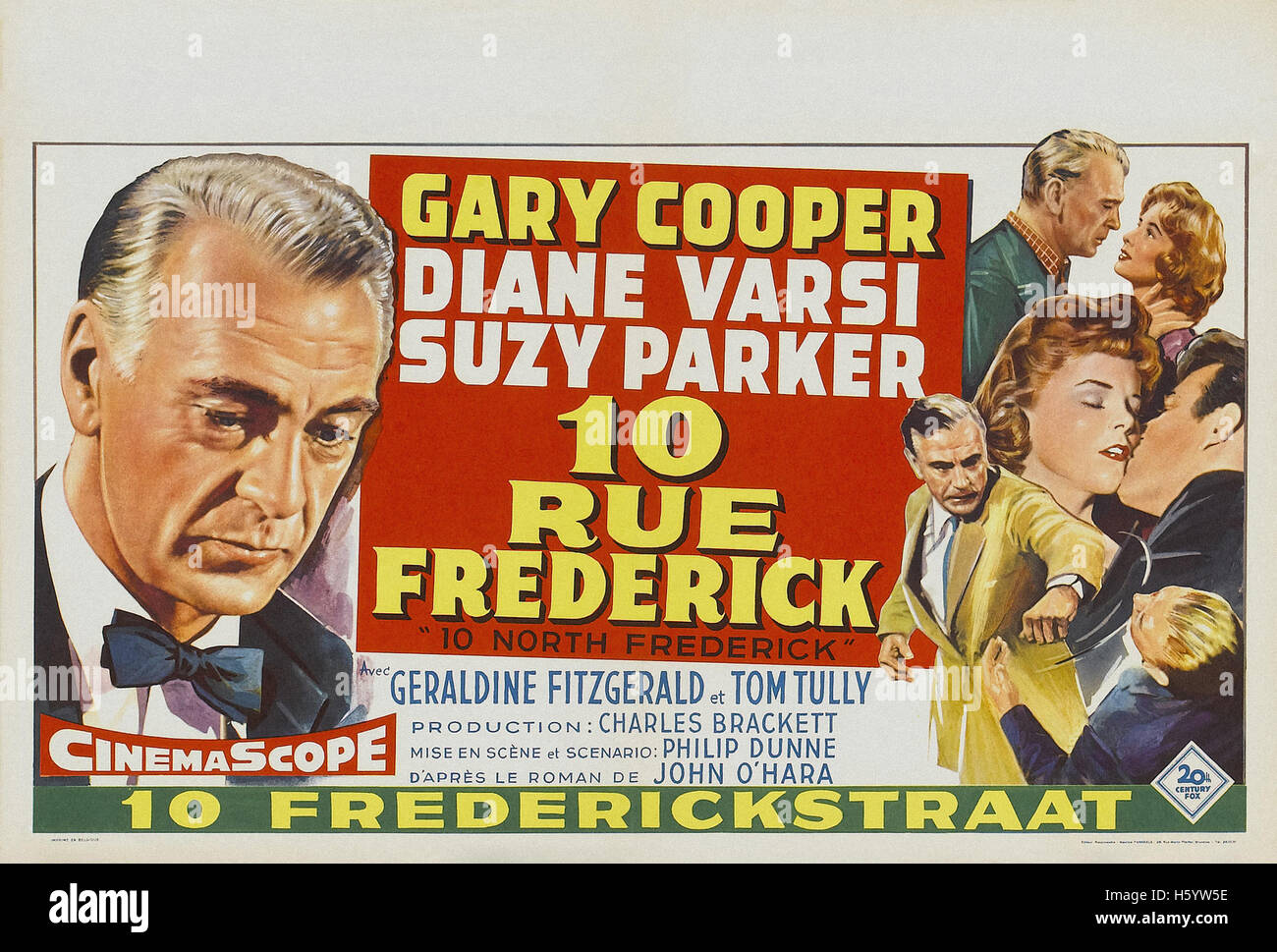 10 North Frederick - Movie Poster Stock Photo - Alamy