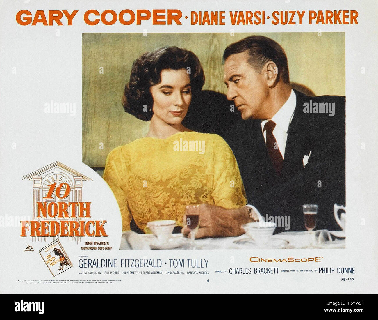 10 North Frederick - Movie Poster Stock Photo - Alamy