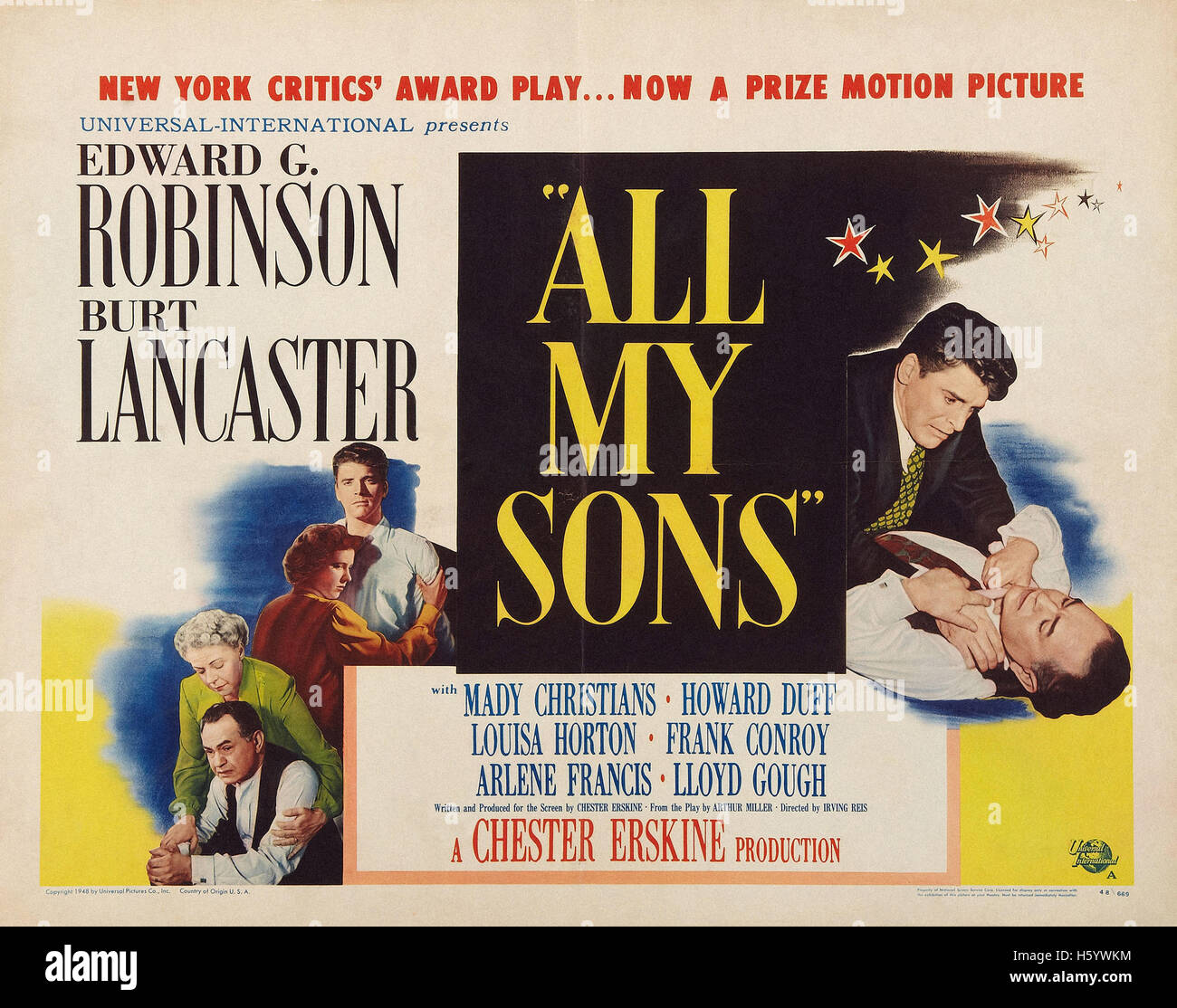 All My Sons - Movie Poster Stock Photo - Alamy
