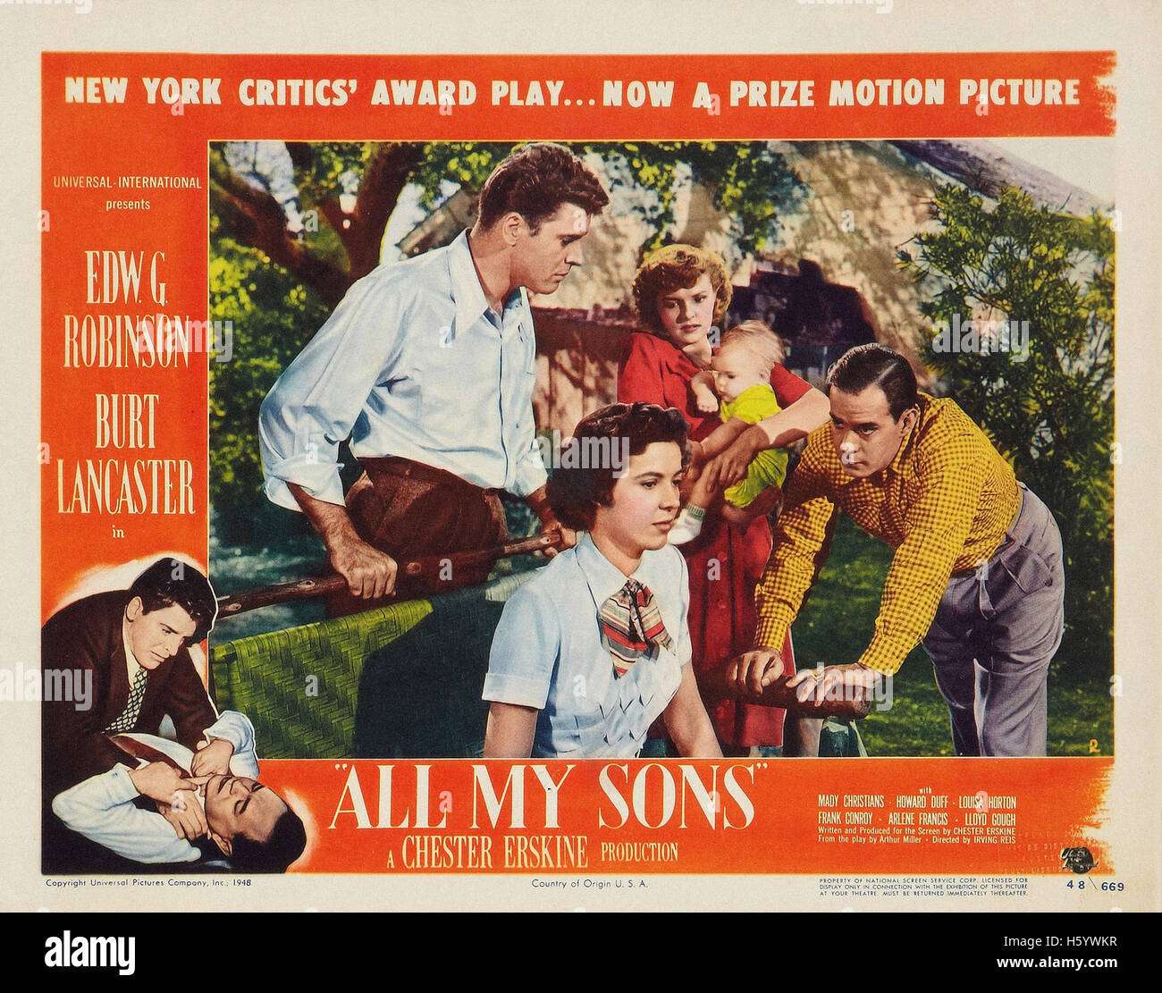 All My Sons - Movie Poster Stock Photo - Alamy