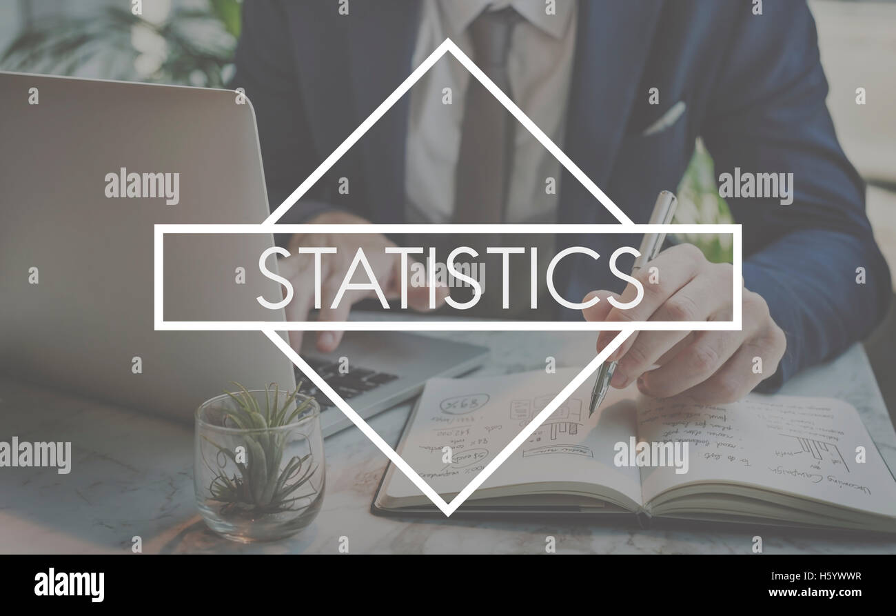 Statistics Record Planning Marketing Report Concept Stock Photo - Alamy