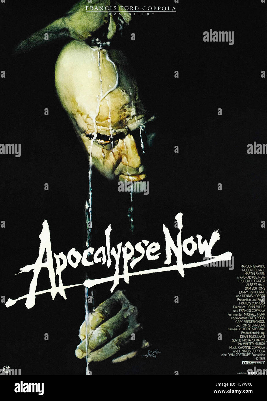 Apocalypse Now - Movie Poster Stock Photo - Alamy