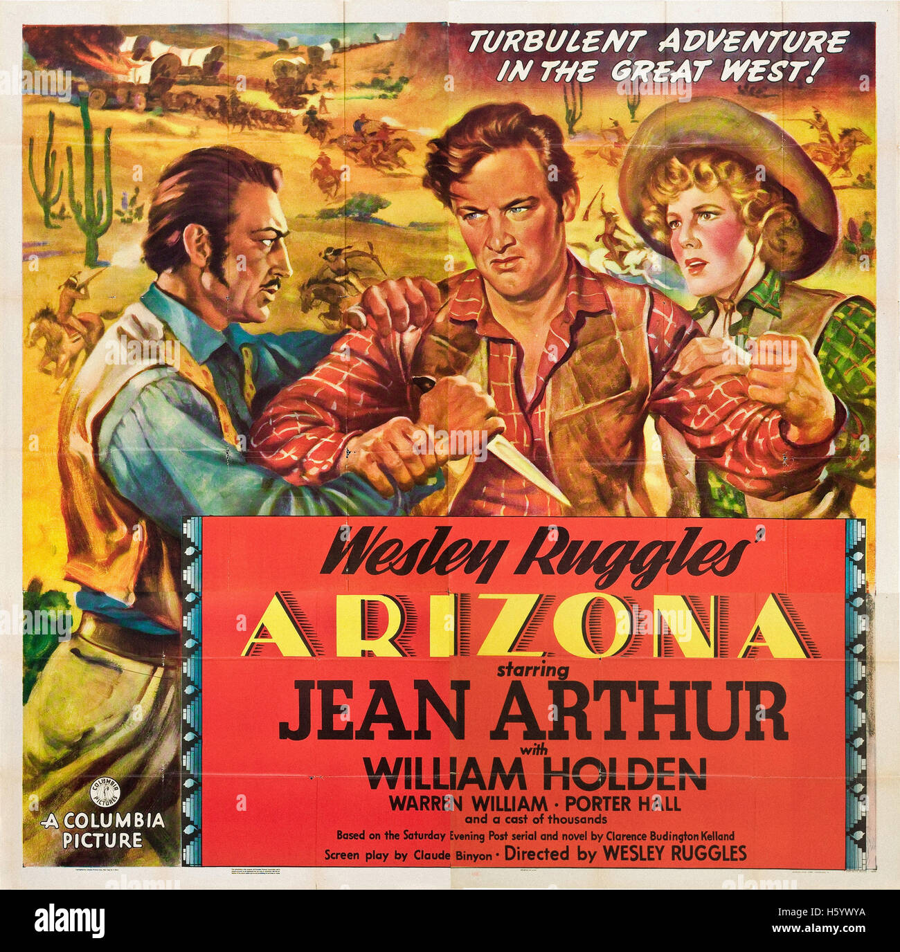 Arizona (1940) - Movie Poster Stock Photo - Alamy