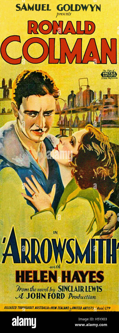 Arrowsmith - Movie Poster Stock Photo - Alamy