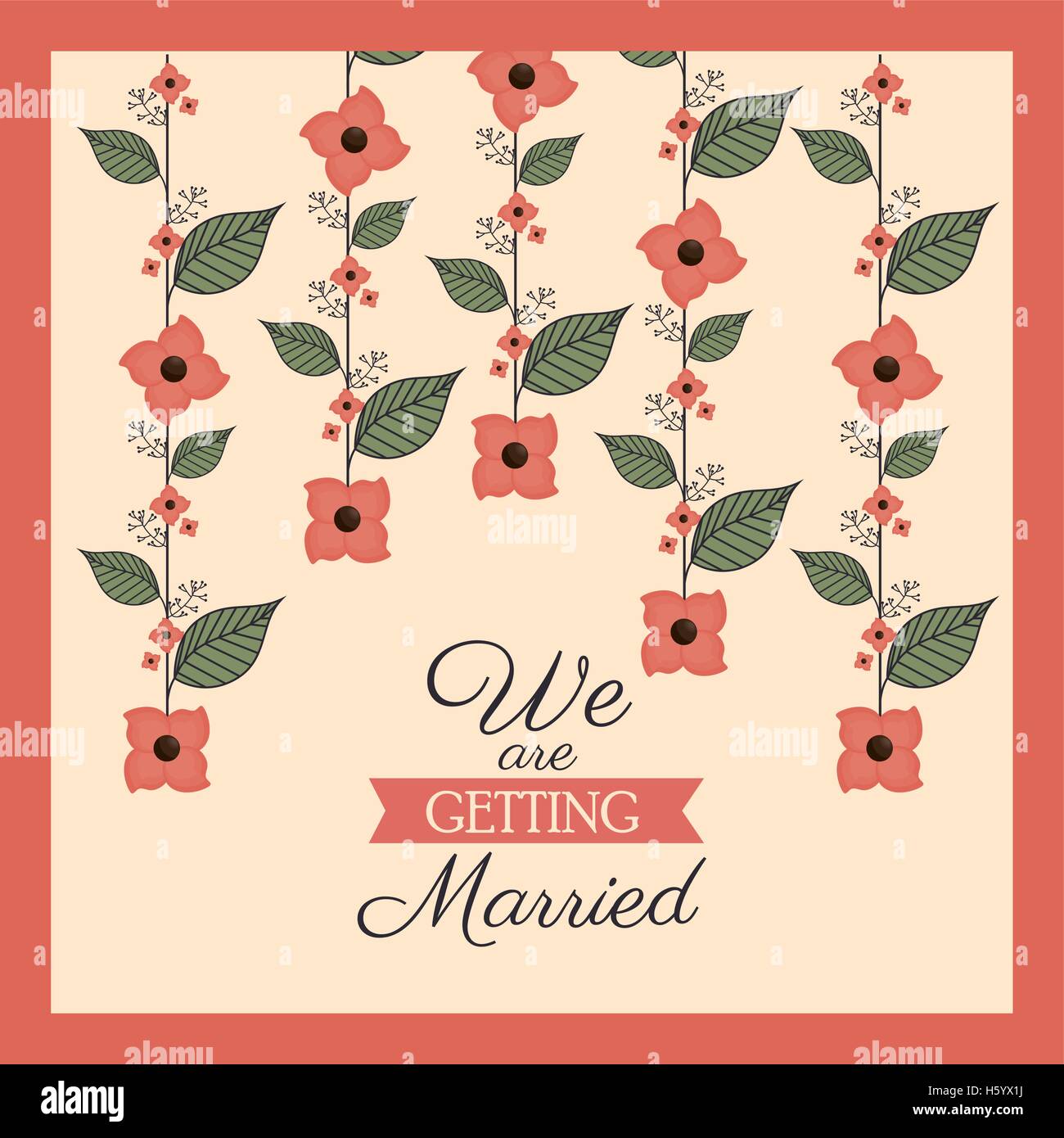 wedding invitation card icon Stock Vector Image & Art - Alamy