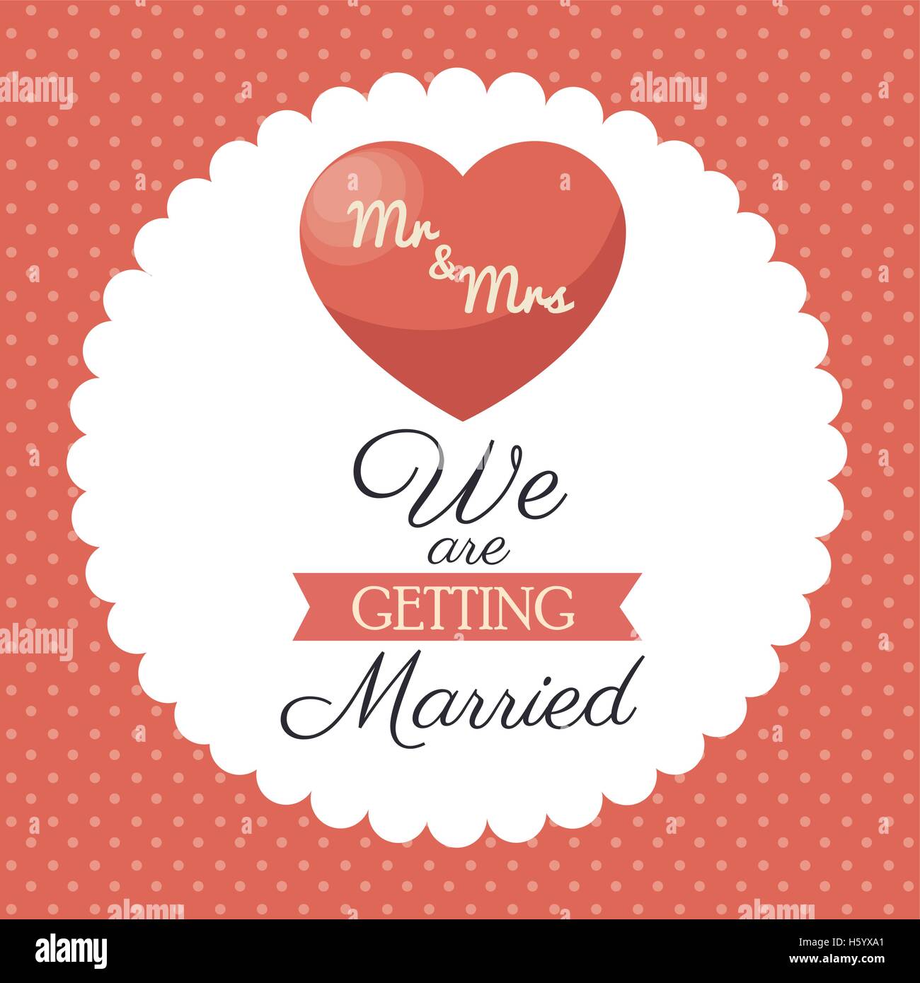 wedding invitation card icon Stock Vector Image & Art - Alamy