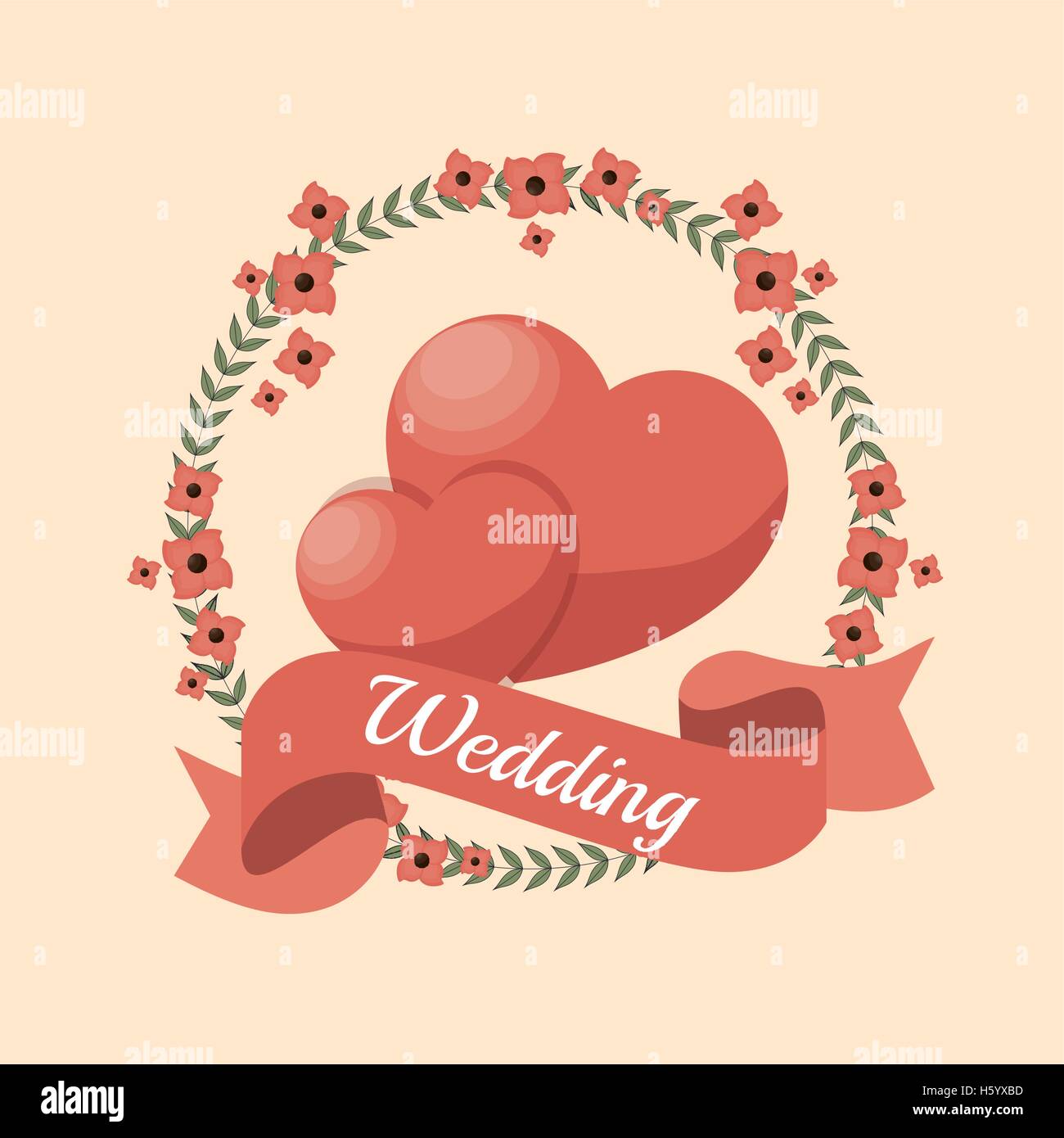 wedding invitation card icon Stock Vector Image & Art - Alamy
