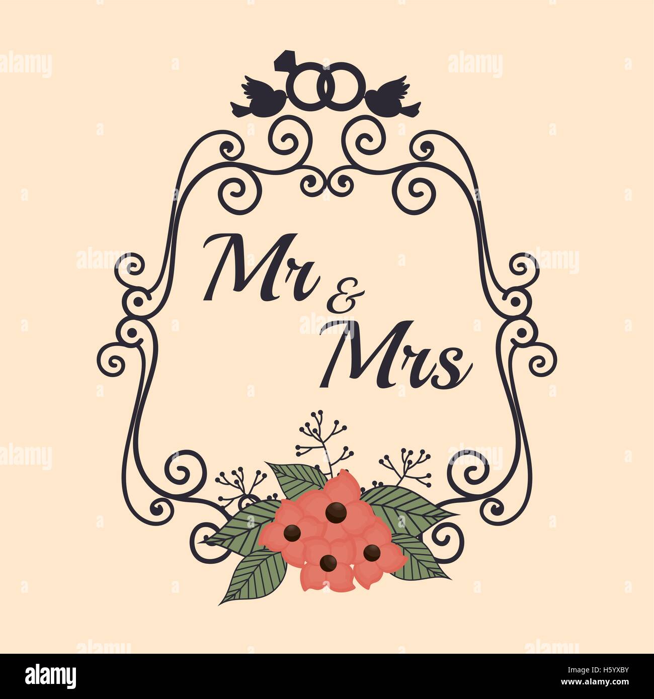 wedding invitation card icon Stock Vector Image & Art - Alamy