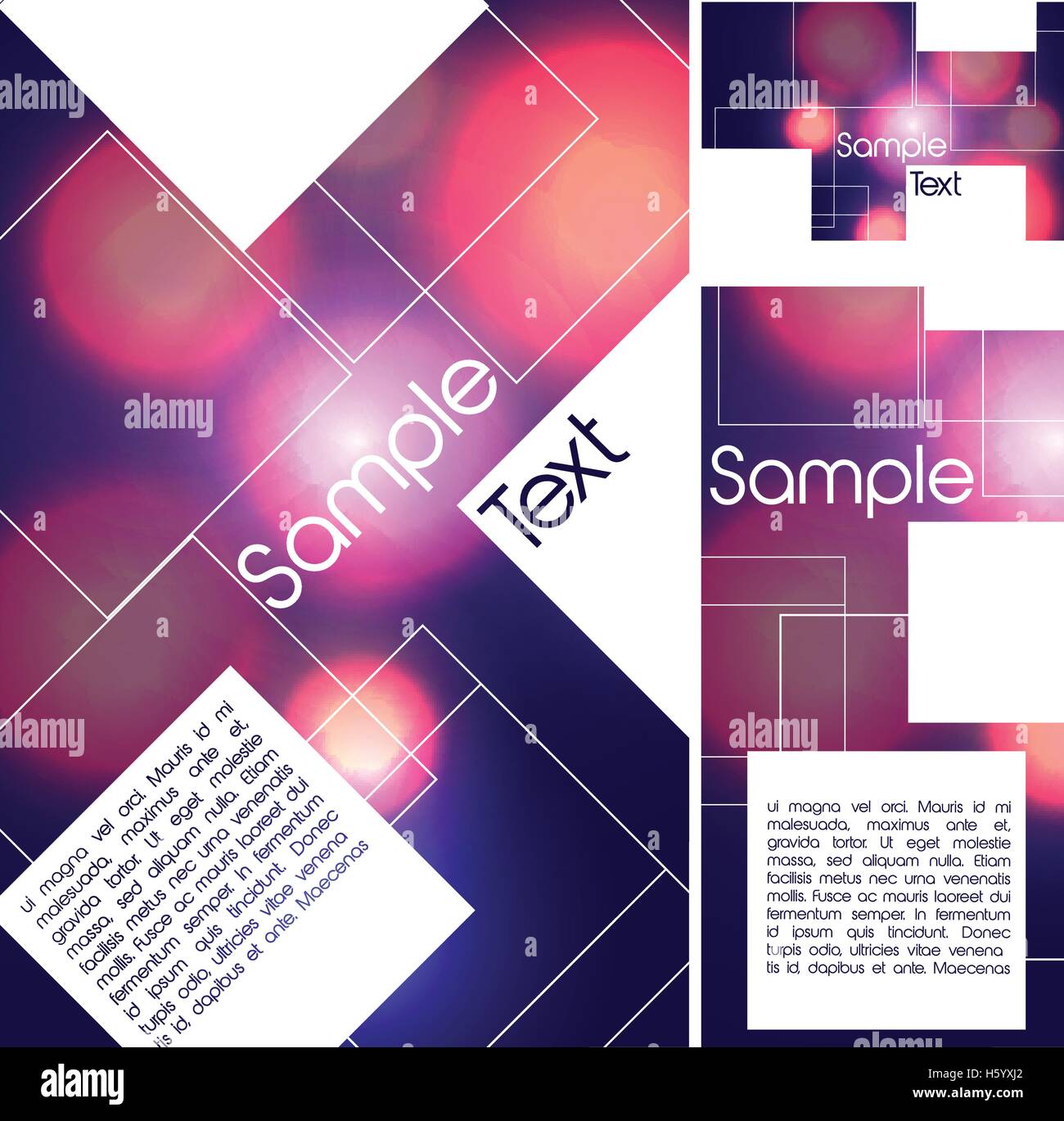 Abstract Brochure ,Flyer Design. - Vector Illustration Stock Vector ...