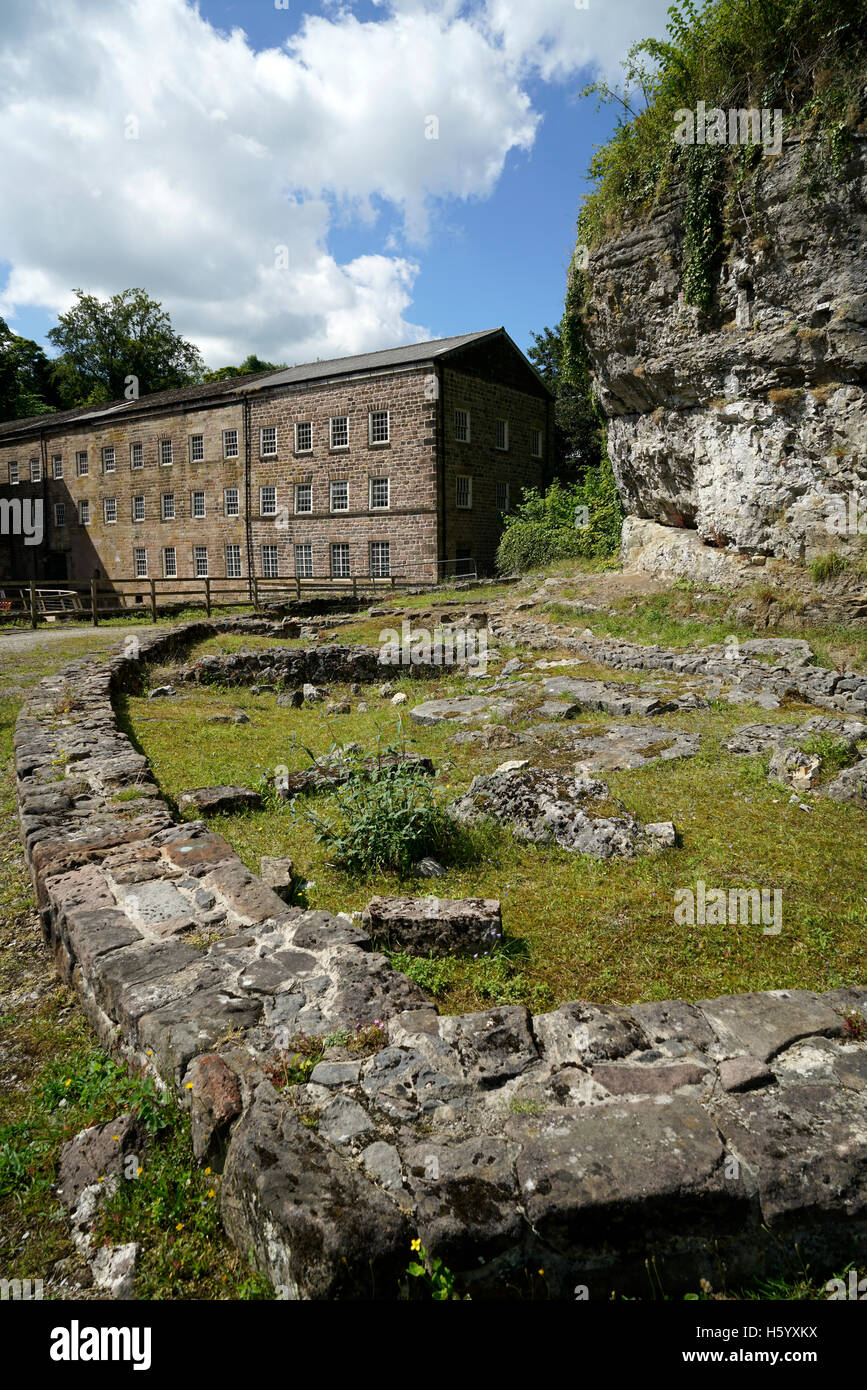 Arkwrights mill buildings museum Cromford near Matlock Derbyshire ...