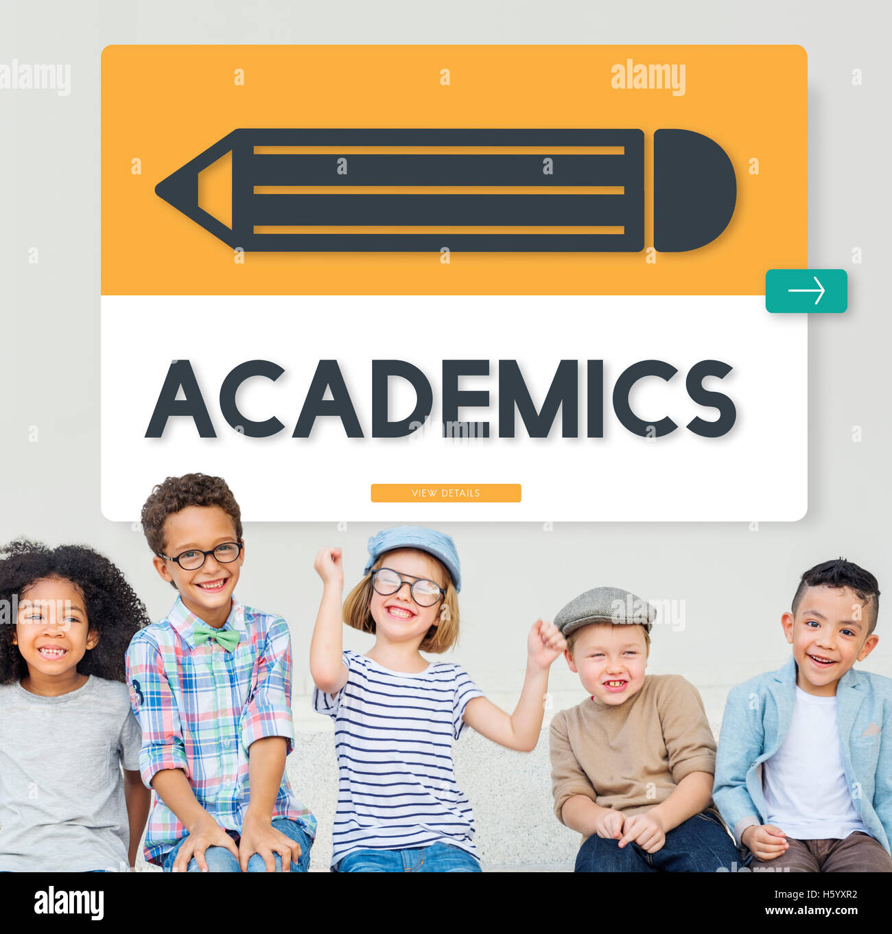 Pencil Education Study Academics Learning Graphic Concept Stock Photo ...