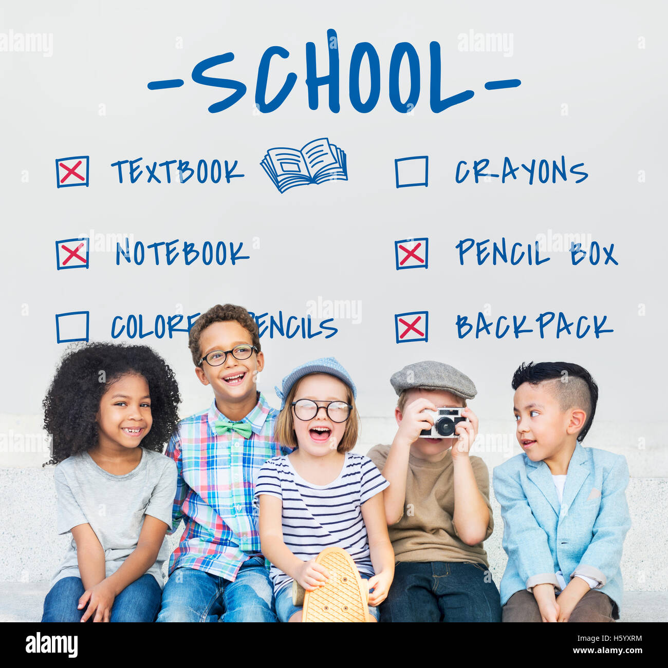 Education Study School Learning Concept Stock Photo - Alamy