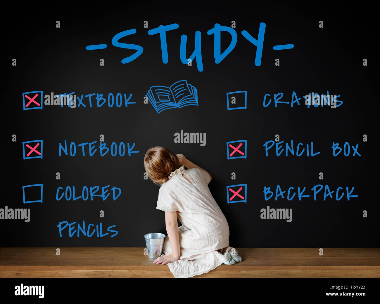 Education Study School Learning Concept Stock Photo - Alamy