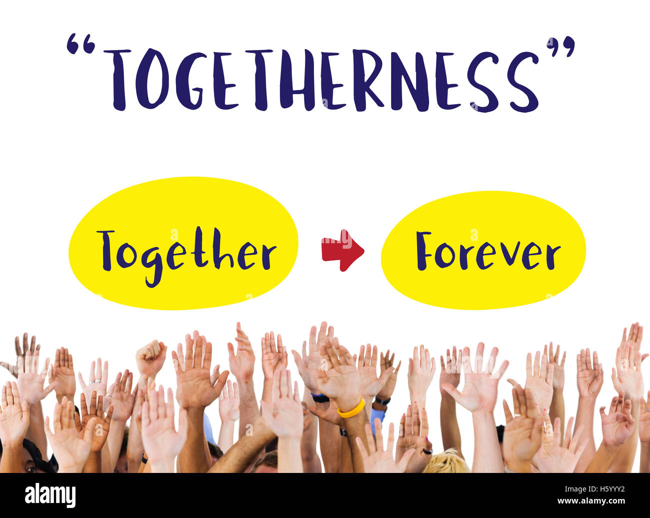 Unity hand hi-res stock photography and images - Alamy