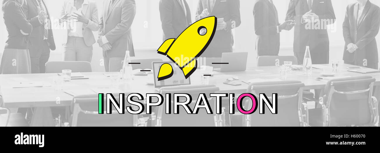 Innovation Launch Successful New Start Graphic Concept Stock Photo - Alamy