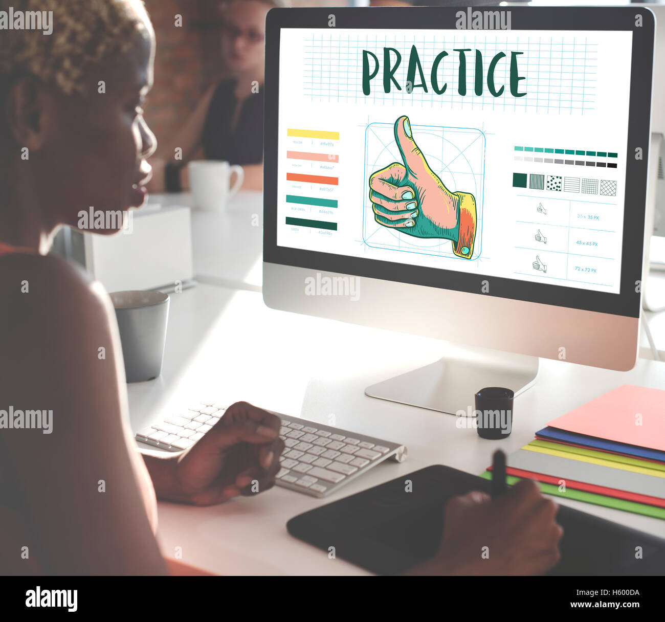 Branding Design Practice Success Creative Concept Stock Photo - Alamy