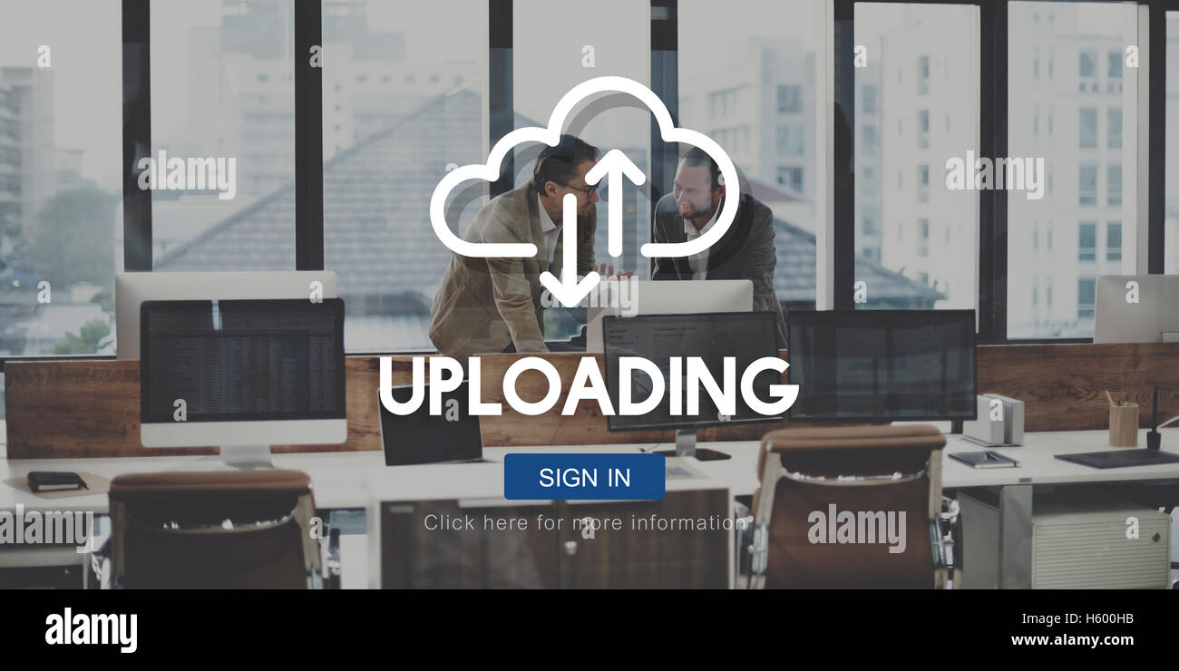 Upload information technology hi-res stock photography and images - Alamy