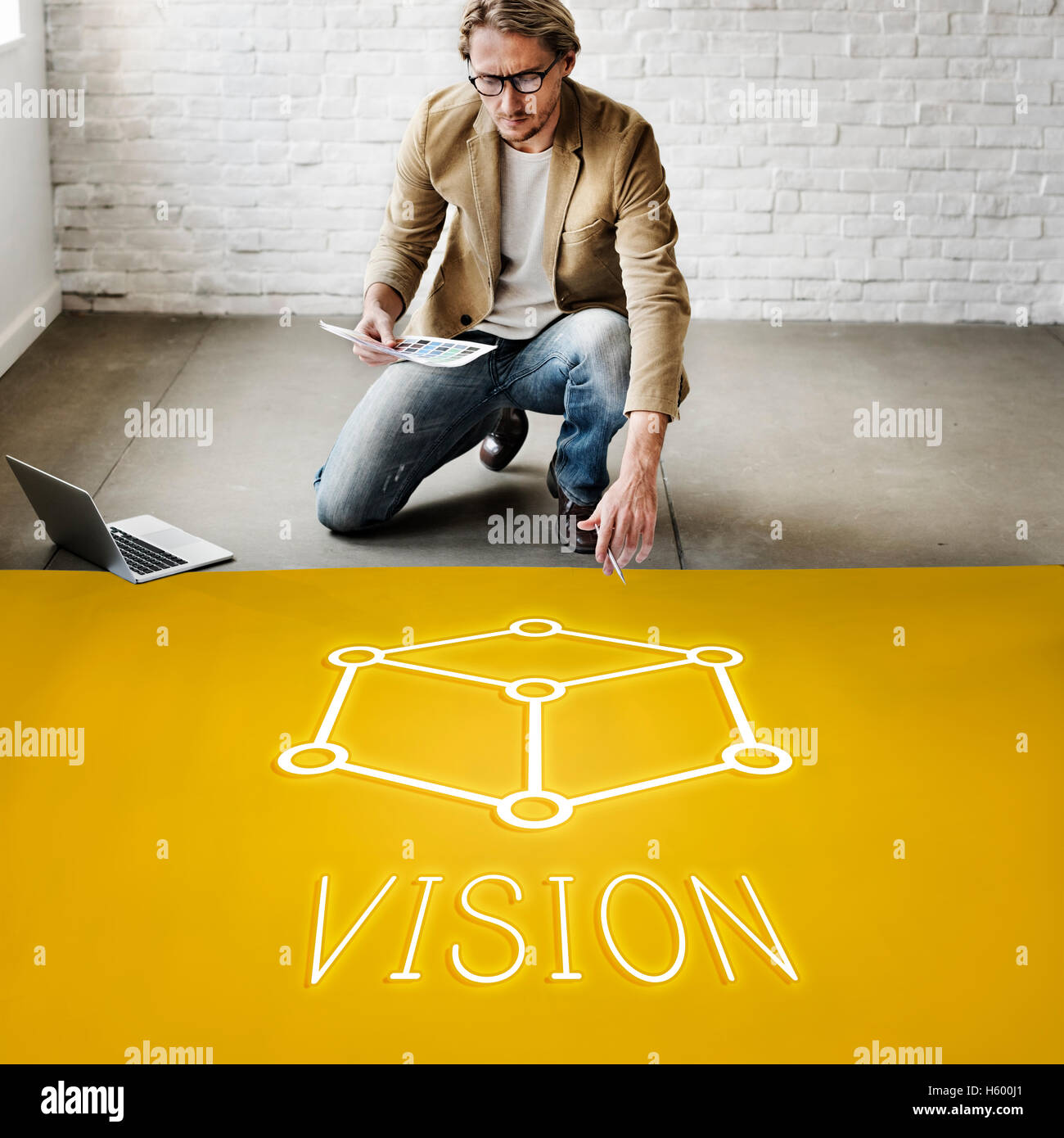 Art Notion Scheme Thought Vision Visual Graphic Concept Stock Photo - Alamy