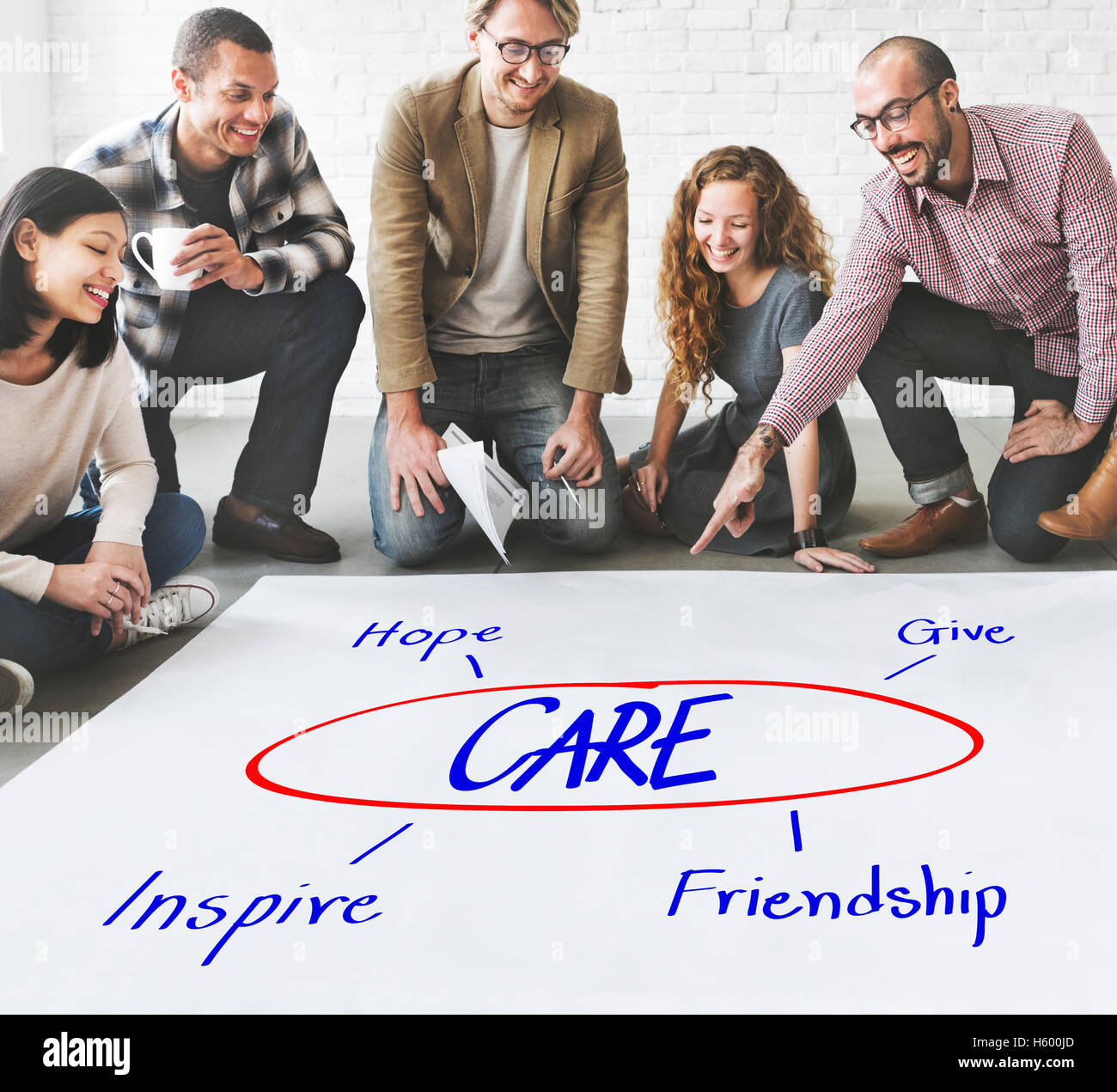 Care Support Assistance Help Concept Stock Photo - Alamy
