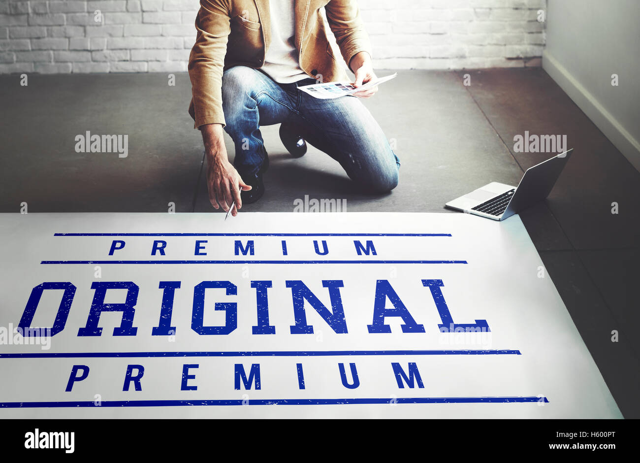 Original Copyright Genuine Patent Brand Graphic Concept Stock Photo - Alamy