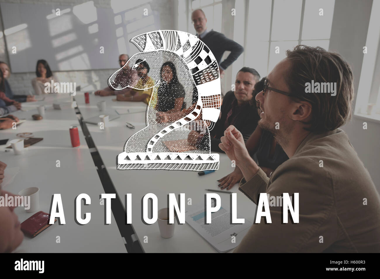 Action Plan Active Business Inspiration Vision Concept Stock Photo - Alamy