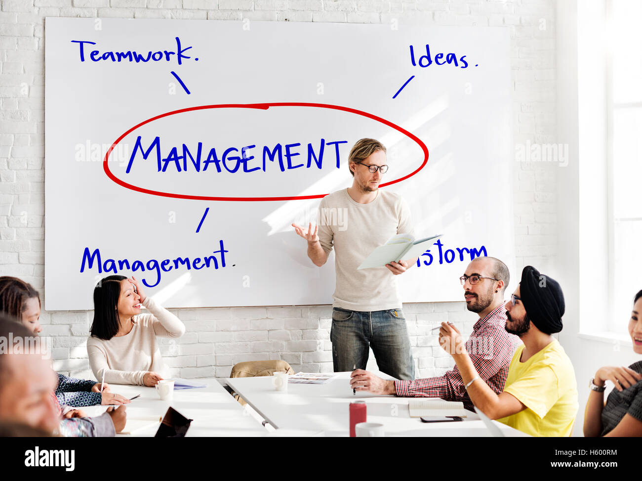 Process Business Strategy Management Solution Teamwork Concept Stock ...