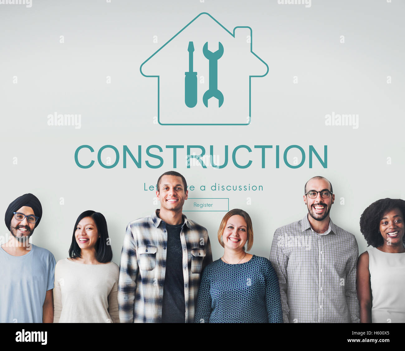 Construction Design Project Renovation Concept Stock Photo - Alamy