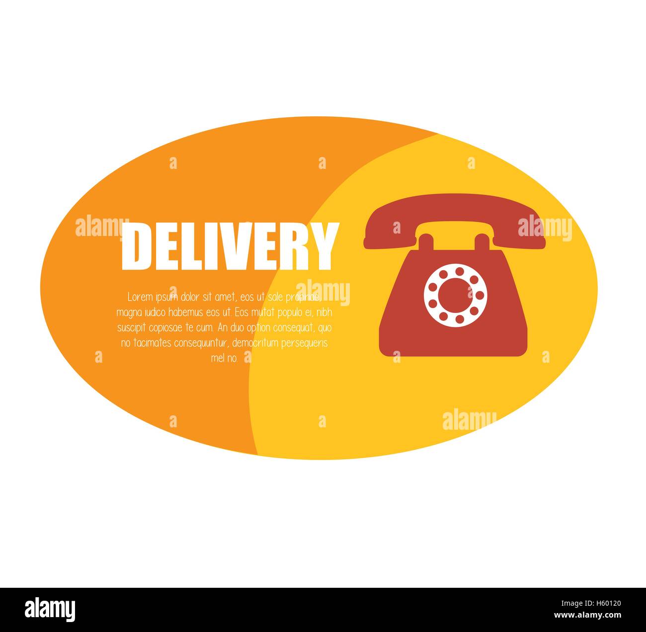 delivery service telephone design icon Stock Vector Image & Art - Alamy