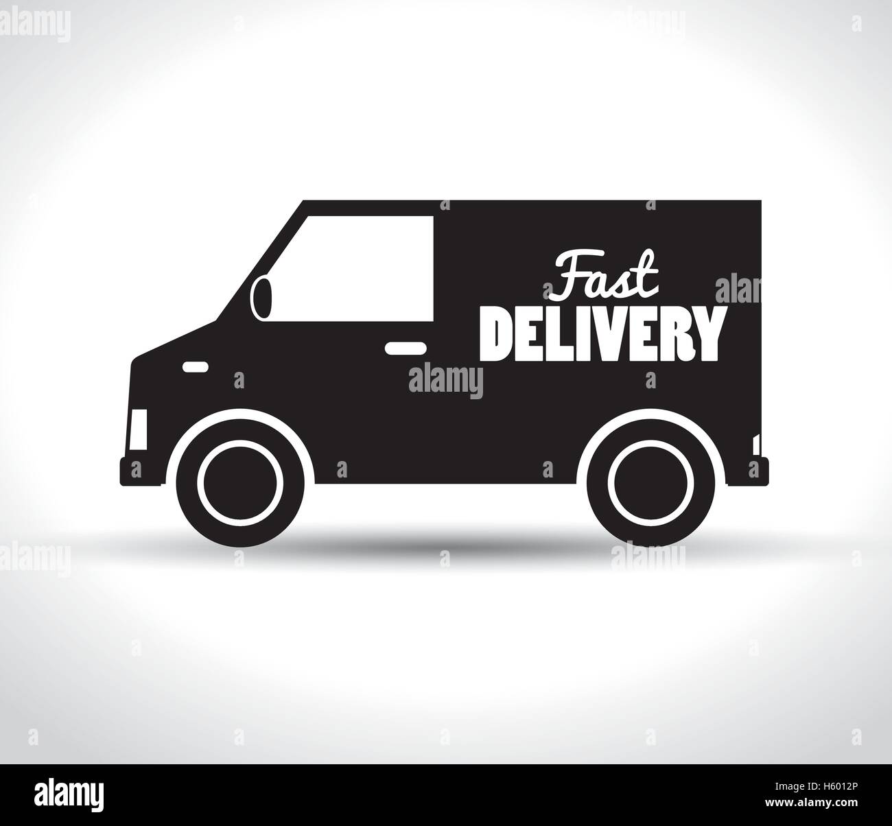 delivery fast truck transporting design Stock Vector Image & Art - Alamy