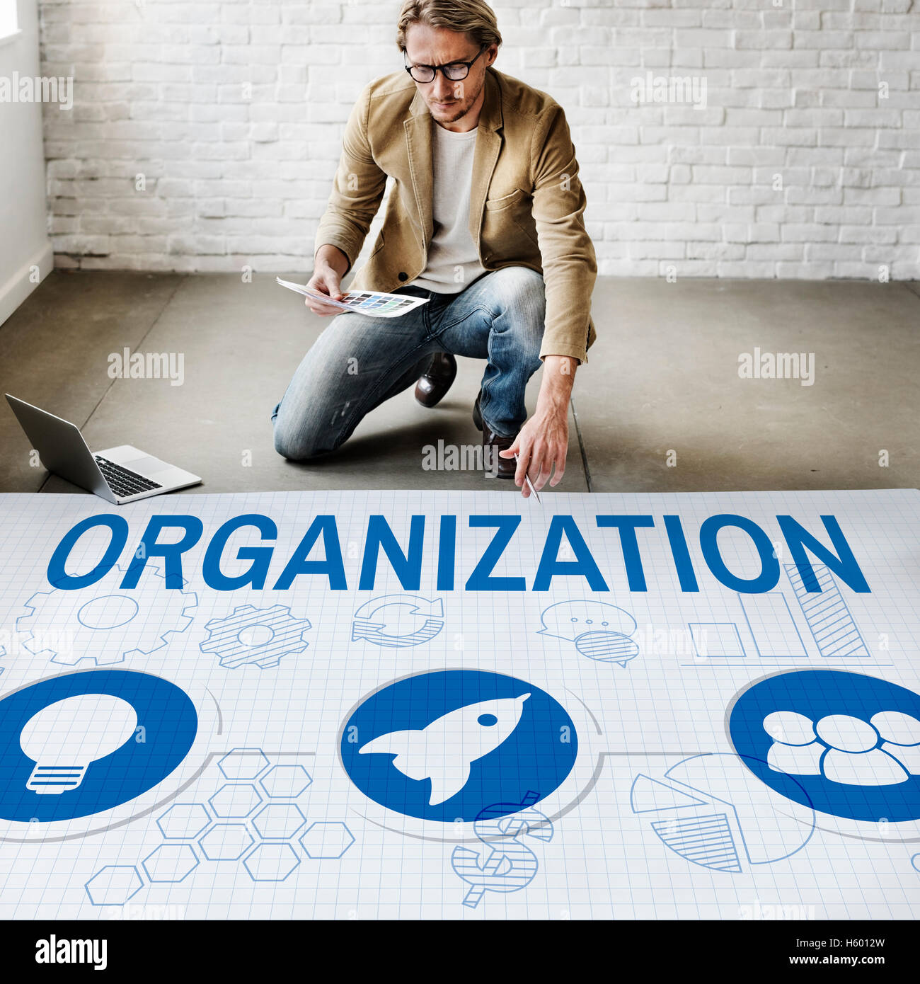 Organization Solution Start Business Vision Concept Stock Photo - Alamy