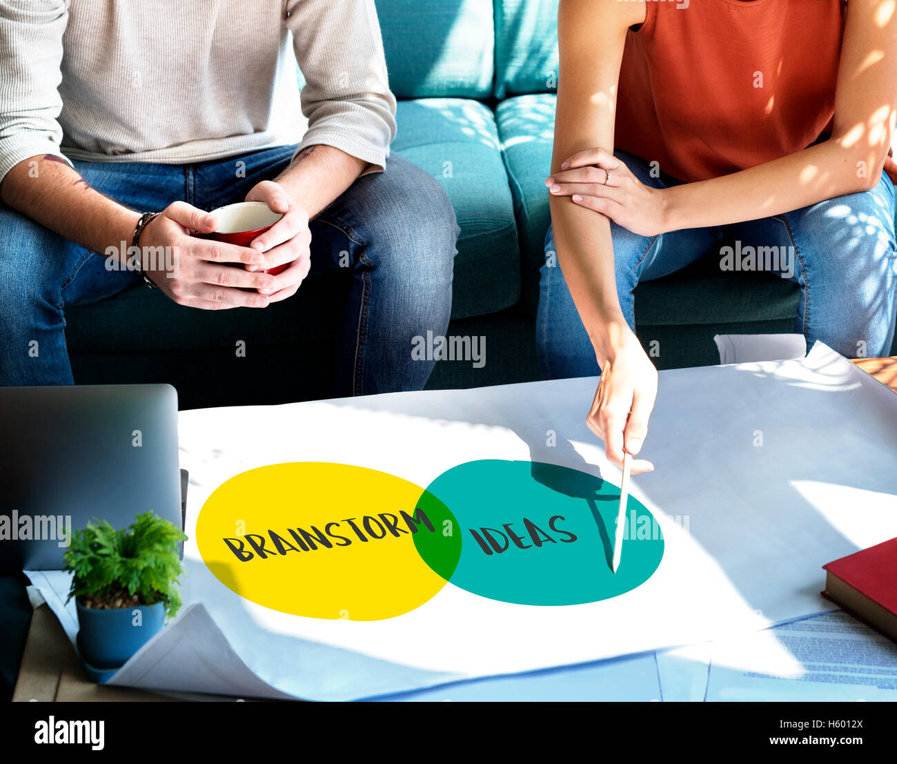 Brainstorm Planning Ideas Leadership Motivation Concept Stock Photo - Alamy