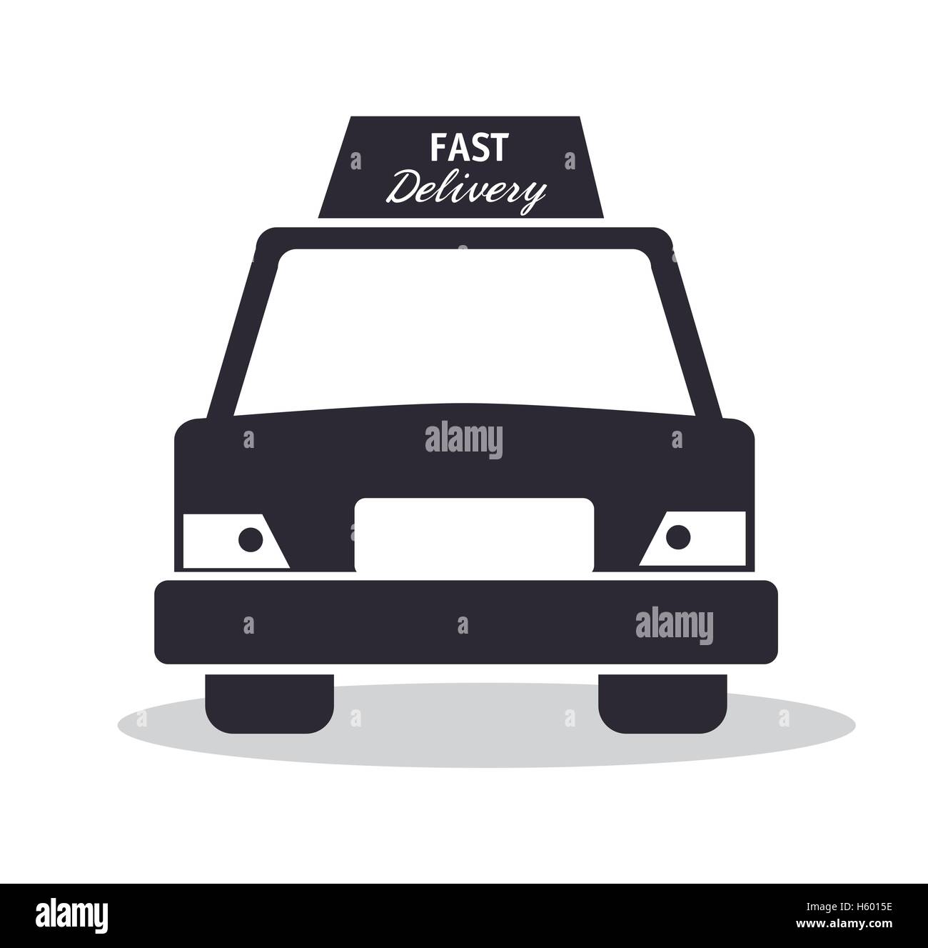 car fast delivery service design icon Stock Vector Image & Art - Alamy