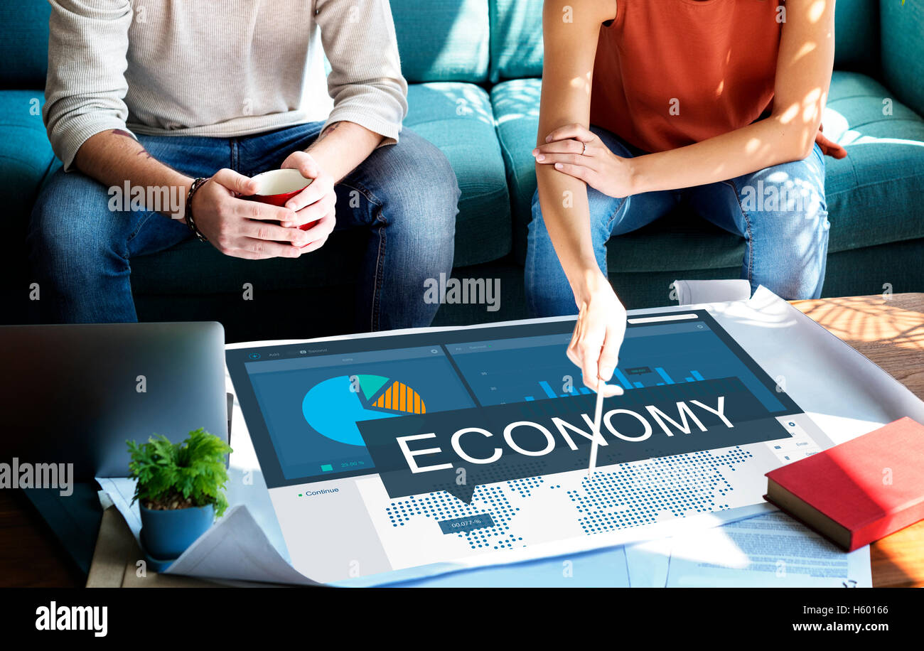 Business Analysis Data Global Trade Graphic Concept Stock Photo - Alamy