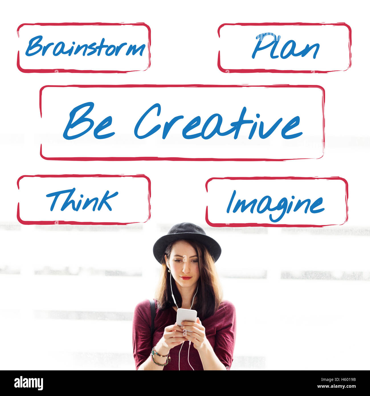 Be Creative Fresh Ideas Inspire Concept Stock Photo - Alamy