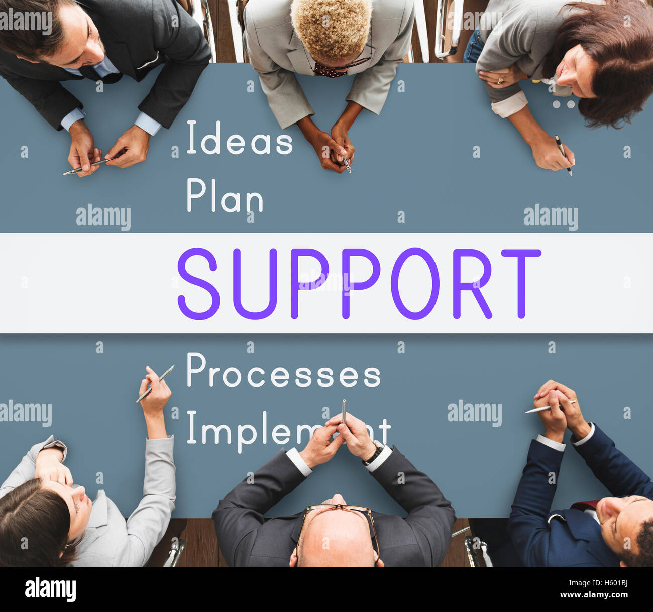 Methods Support Plan Process Ideas Performance Concept Stock Photo - Alamy