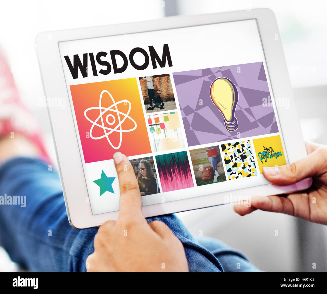Acedemic Knowledge Learning Literacy Graphic Concept Stock Photo - Alamy