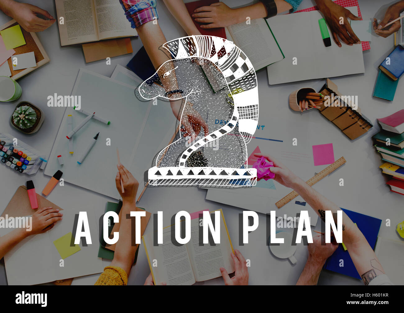 Action plan act activity project hi-res stock photography and images ...
