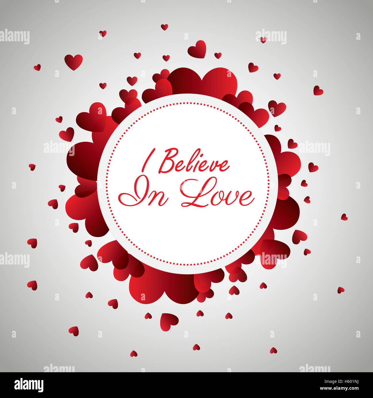 Christmas text believe in Stock Vector Images - Alamy