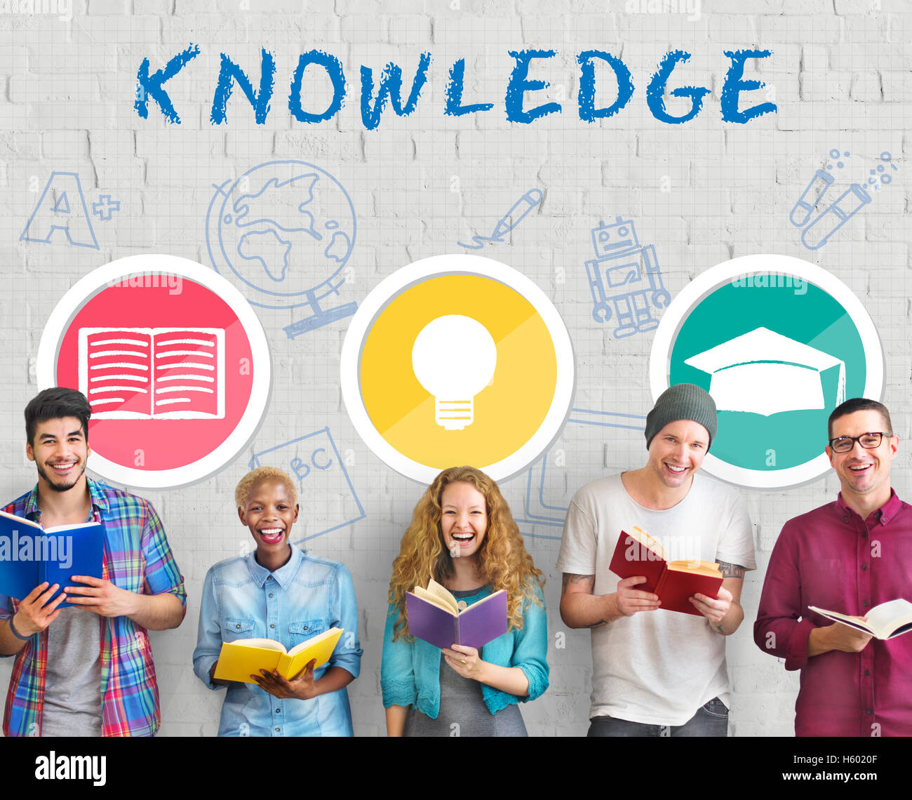 Academic Knowledge Literacy Wisdom Education Concept Stock Photo - Alamy
