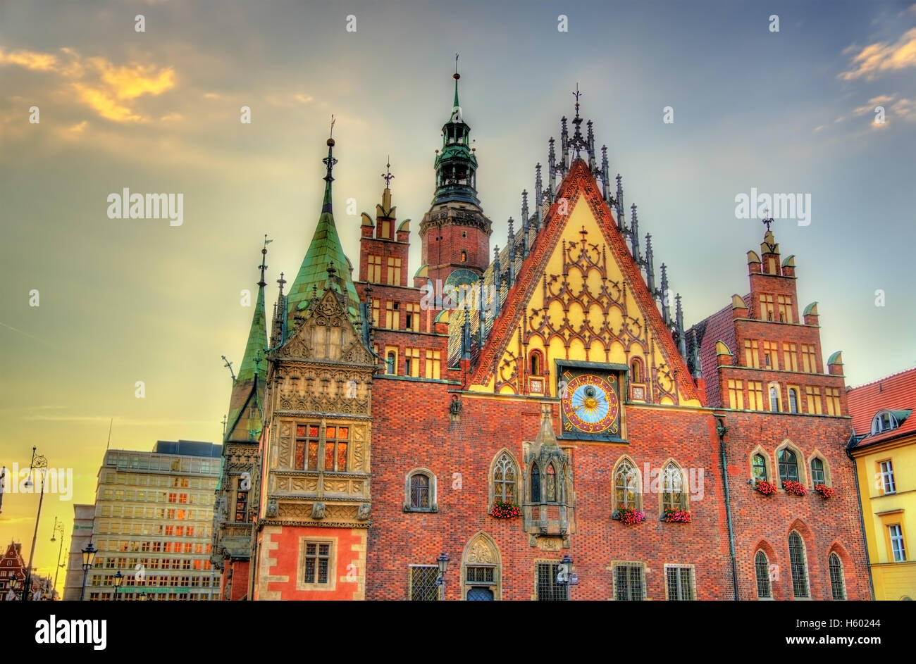 Wroclaw downtown hi-res stock photography and images - Alamy