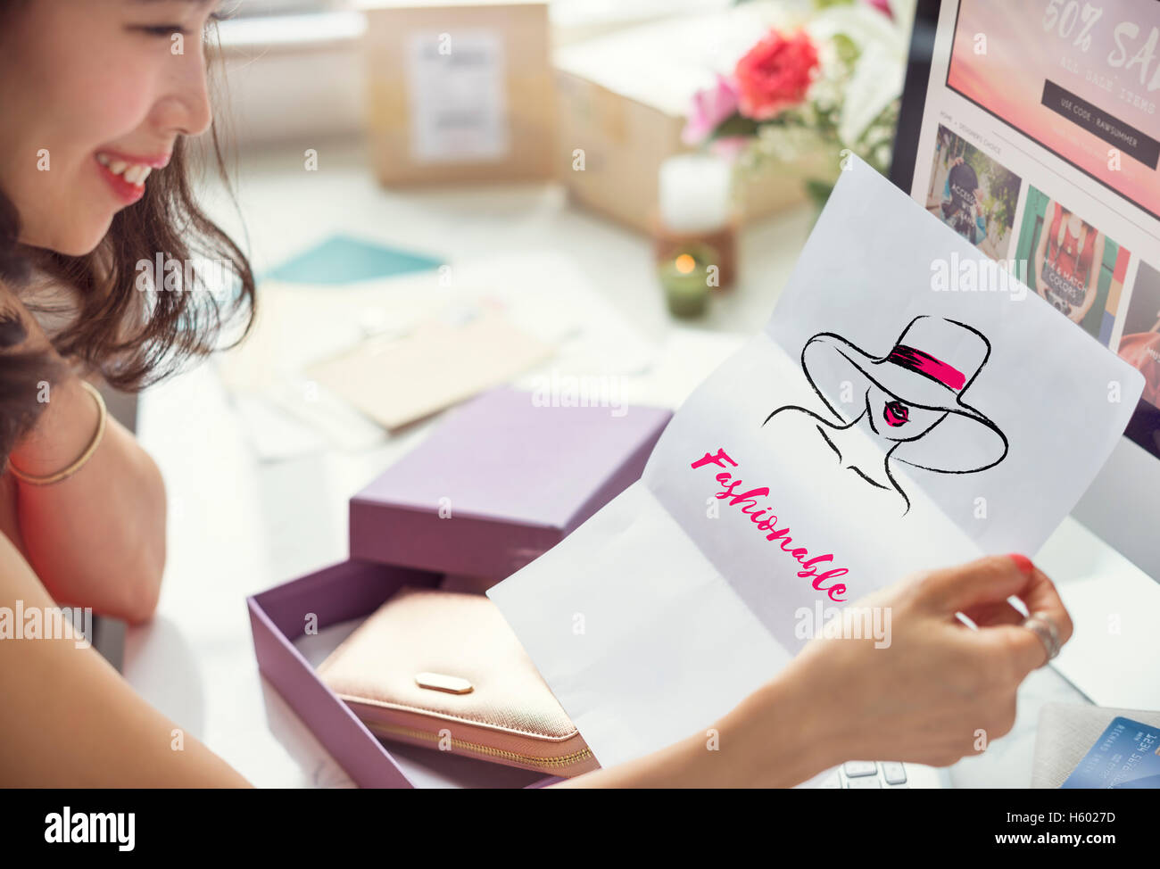 Appeal Attraction Beauty Fashion Vogue Graphic Concept Stock Photo - Alamy